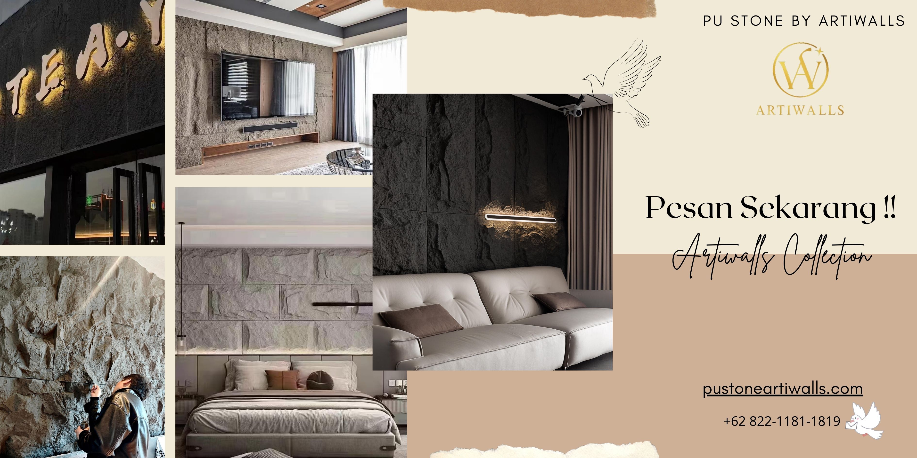 ARTIWALLS - Pusat Stone Panel Bandung | Dekorasi Dinding Rumah dengan ...