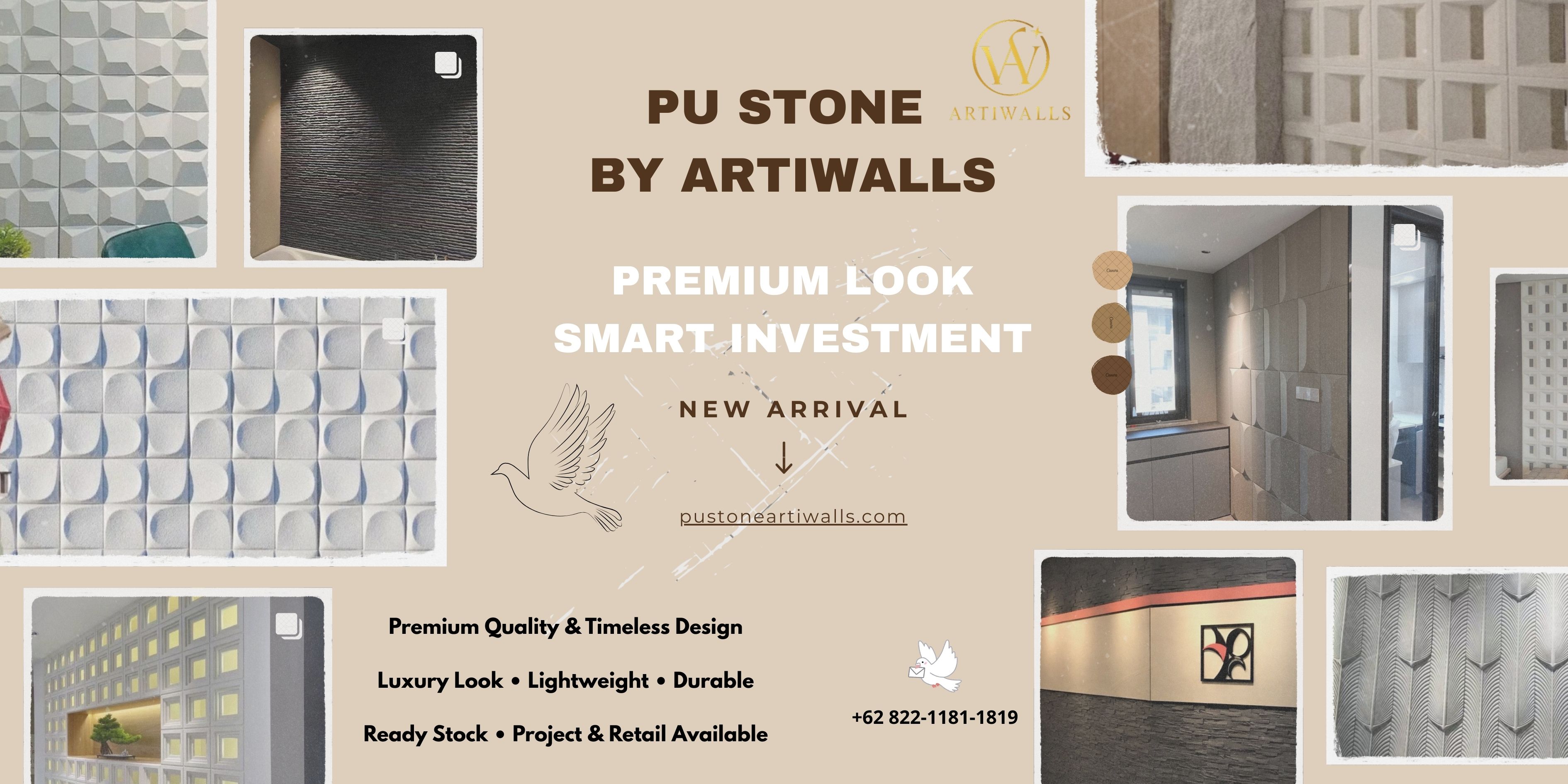 ARTIWALLS - Pusat Stone Panel Bandung | Dekorasi Dinding Rumah dengan ...